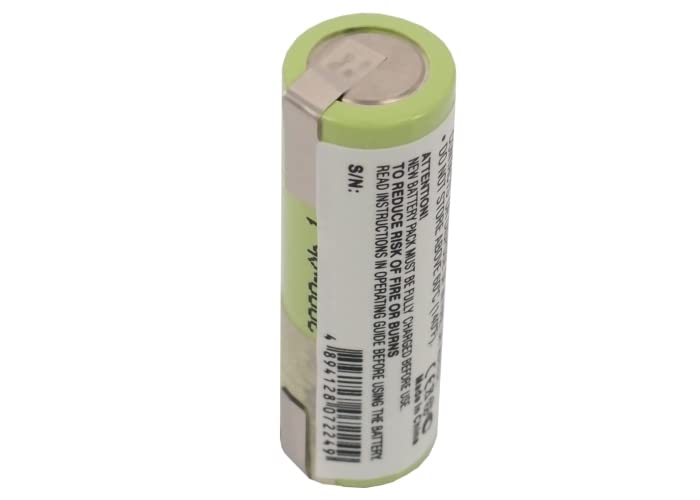 Sabuly 1.2V High-Performance Replacement Battery for Remington MS-900 R846 MS-5200 R-7130 R-4130 R-TCT MS2-390 R870 R-9190 R-9170 MS-5100 F-7790 with /2000mAh