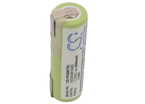 Sabuly 1.2V High-Performance Replacement Battery for Remington MS-900 R846 MS-5200 R-7130 R-4130 R-TCT MS2-390 R870 R-9190 R-9170 MS-5100 F-7790 with /2000mAh