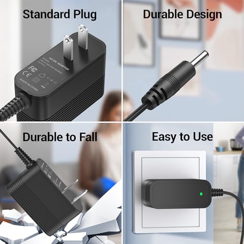 5 V Power Supply for Remington Shaver Charger Cord for Remington Beard Trimmer PG6025 PG250 PG525 PG6145 PG6155 PG6135 PG6015 PG6060 MB4040 MB4045 Shaver for Men Charger for Remington Replacement