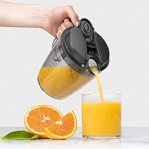 NutriBullet Juicer Pro Centrifugal Juicer Machine for Fruit, Vegetables, and Food Prep, 27 Ounces/1.5 Liters, 1000 Watts, Silver, NBJ50200