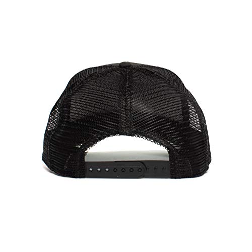 Goorin Bros. The Farm Unisex Original Adjustable Snapback Trucker Hat, Black (Bandit), One Size