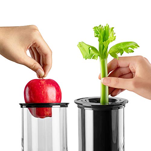 NutriBullet Juicer Pro Centrifugal Juicer Machine for Fruit, Vegetables, and Food Prep, 27 Ounces/1.5 Liters, 1000 Watts, Silver, NBJ50200
