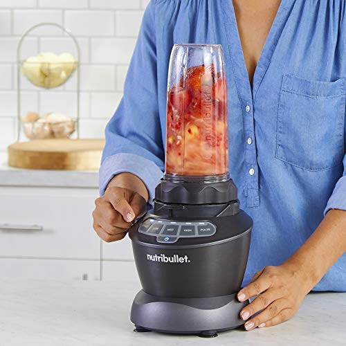 NutriBullet ZNBF30400Z Blender 1200 Watts, 1200W, Dark Gray