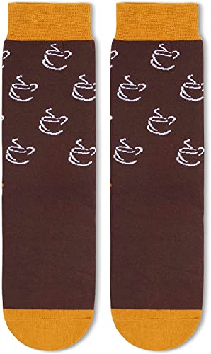 Zmart Funny Saying Socks Coffee Socks Coffee Gifts for Men Teens, Coffee Lovers Gifts for Him If You Can Read This Bring Me Coffee Coffee Stocking Stuffers