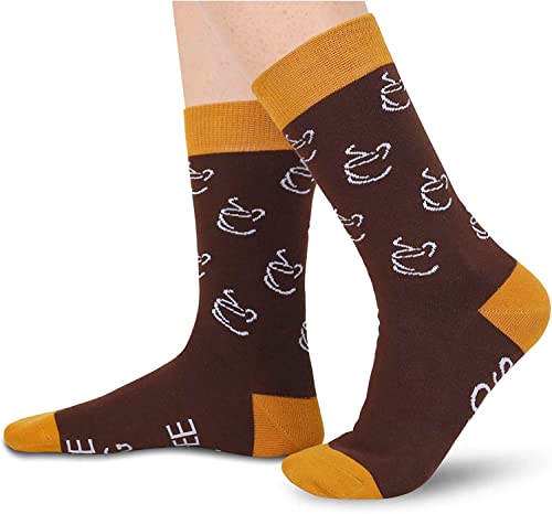 Zmart Funny Saying Socks Coffee Socks Coffee Gifts for Men Teens, Coffee Lovers Gifts for Him If You Can Read This Bring Me Coffee Coffee Stocking Stuffers