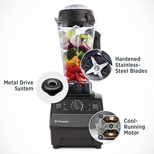 Vitamix 5200 Blender Professional-Grade, Self-Cleaning 64 oz Container, Black - 001372