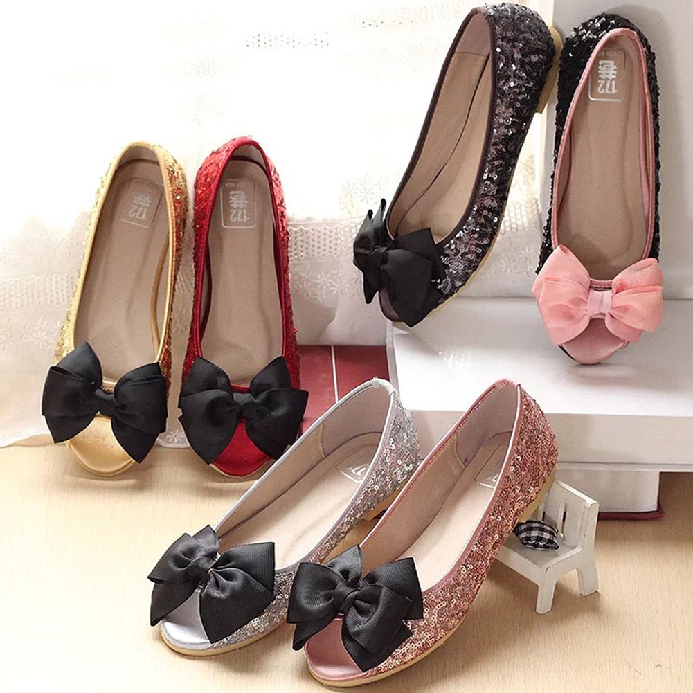 8.5cm Bridal Wedding Black Cream Red Nude Blue Pink Wild Ribbon Bow Butterfly Shoe Clips (Rose Pink)