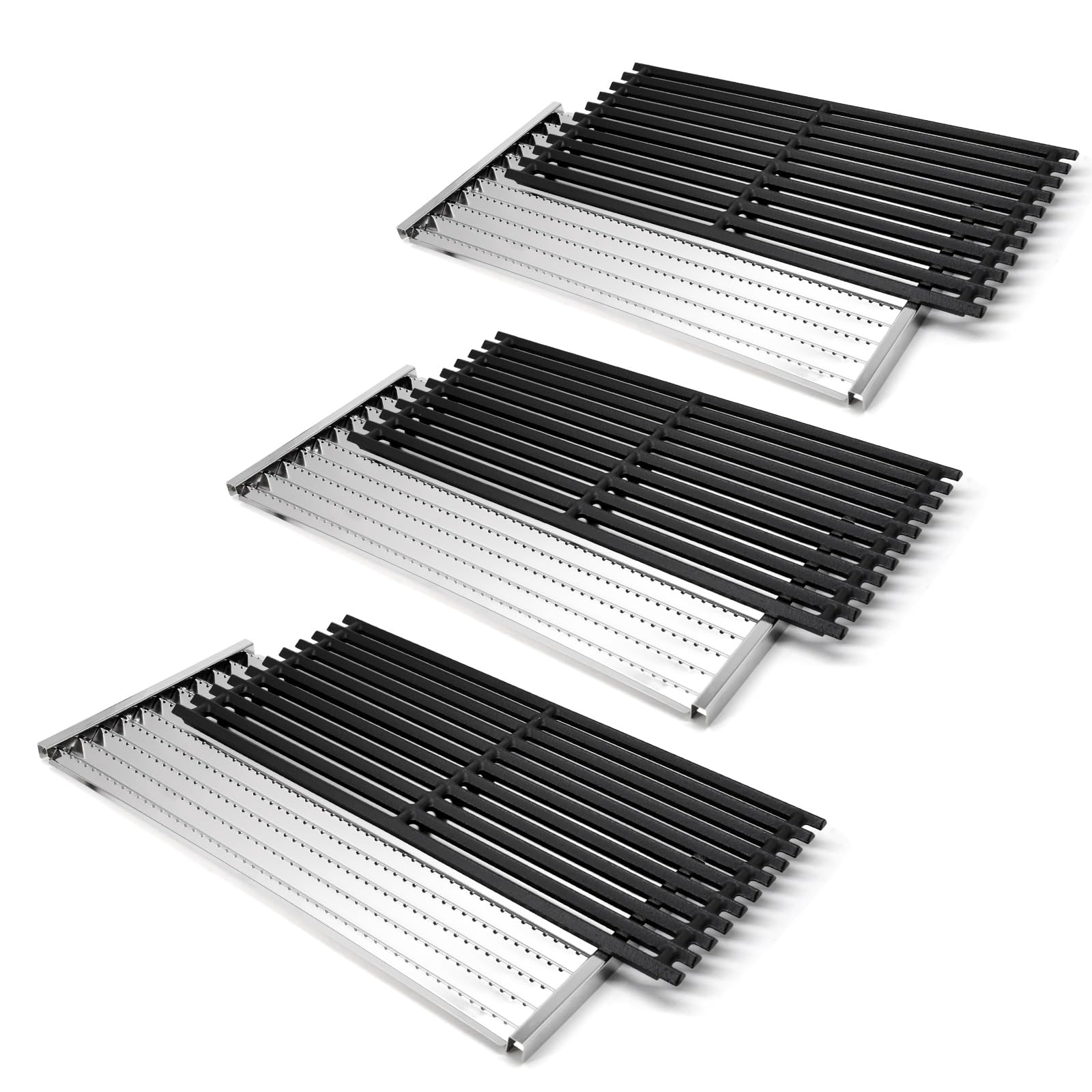 Repair Kit for Charbroil 463242516 463242515 463355220 463367016 463342620 463342420 Grill Parts, G466-2400-W1 Cooking Grate Infrared Emitter & G474-0017-W2 Grill Grate for Charbroil 463242516 Grill