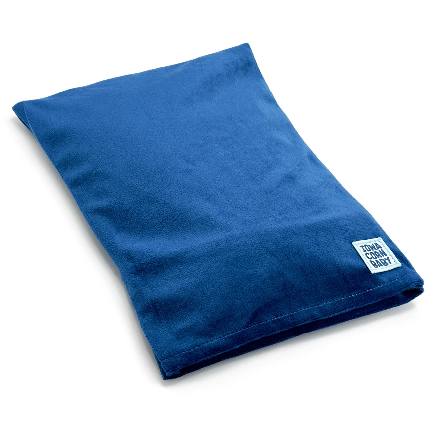 Microwave Heating Pad (with Removable Cover) – Weighted Microwavable Moist Heat Therapy Pad for Back, Neck, Shoulders, and Cramps – Portable, Reusable Cold or Warm Compress, 10" x 7", 2.5lbs