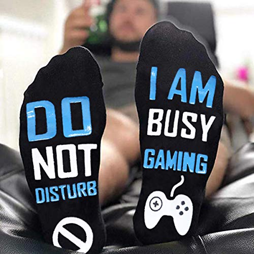 I'm Gaming Socks Novelty Gift Funny Christmas Stocking Stuffers For Game Christmas Gift