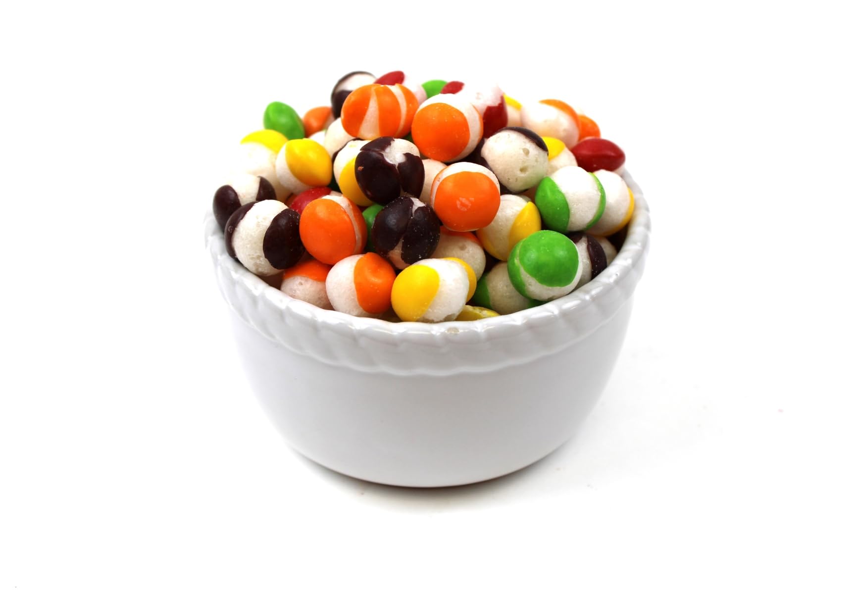 Grandys Candys Freeze Dried Candy- Freeze Dry Candy Skittles-Original Fruit Flavors, Light and Airy Candy Bursting with Trendy, Bold Flavors (8 oz)