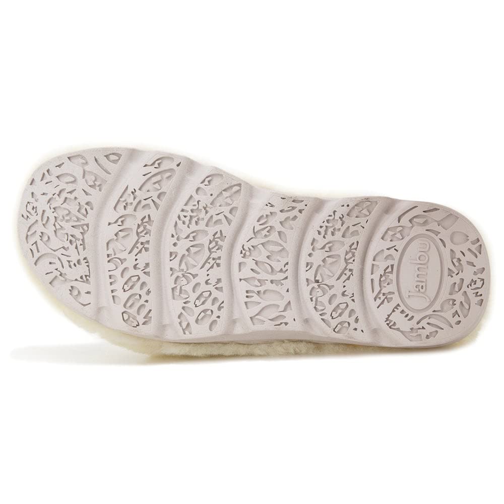 Jambu Women's SARA Slipper, WINTER WHITE, 7