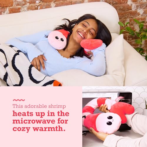 Menstruation Crustacean Shrimp: Lavender-Scented Microwaveable Heating Pad