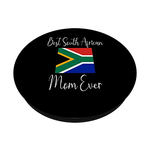 Best South African Mom Ever - Flag of South Africa PopSockets PopGrip: Swappable Grip for Phones & Tablets