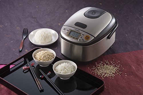 Zojirushi NS-LHC05 Micom Rice Cooker & Warmer, Stainless Dark Brown