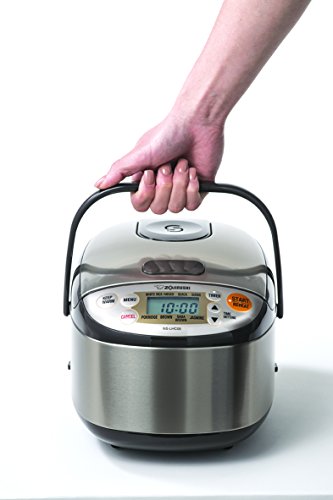 Zojirushi NS-LHC05 Micom Rice Cooker & Warmer, Stainless Dark Brown