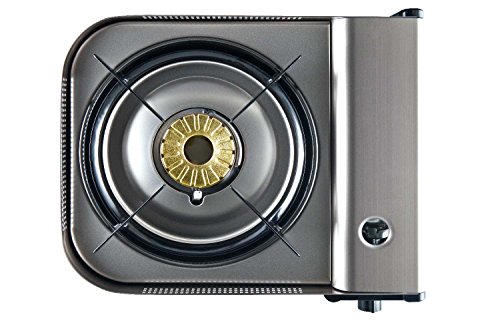 Iwatani 35FW Single-Burner Butane Portable Cooktop Indoor & Outdoor Cooking Stove Medium