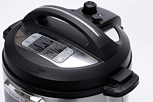Instant Pot Ultra, 10-in-1 Pressure Cooker, Slow Cooker, Rice Cooker, Yogurt Maker, Cake Maker, Egg Cooker, Sauté, and more, Includes App With Over 800 Recipes, Stainless Steel, 6 Quart