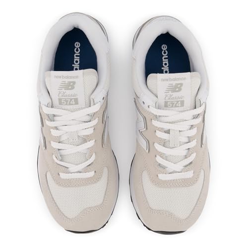 New Balance Women's 574 Core Sneaker, Nimbus Cloud with White, 11