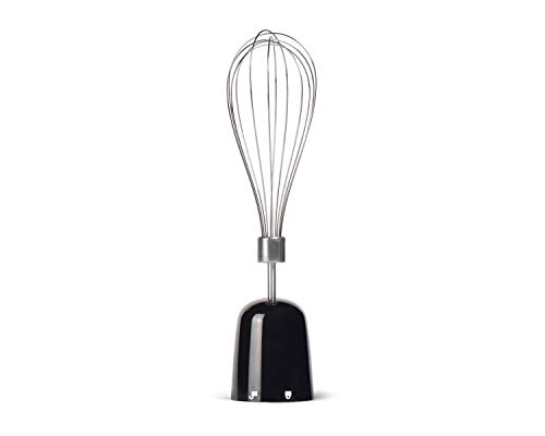 nutribullet Immersion Blender, Handheld Blender, Stainless Steel Blending Arm & Whisk Attachment, For Smoothies, Soups & Dips, 350 Watt, Charcoal Black, NBI50100