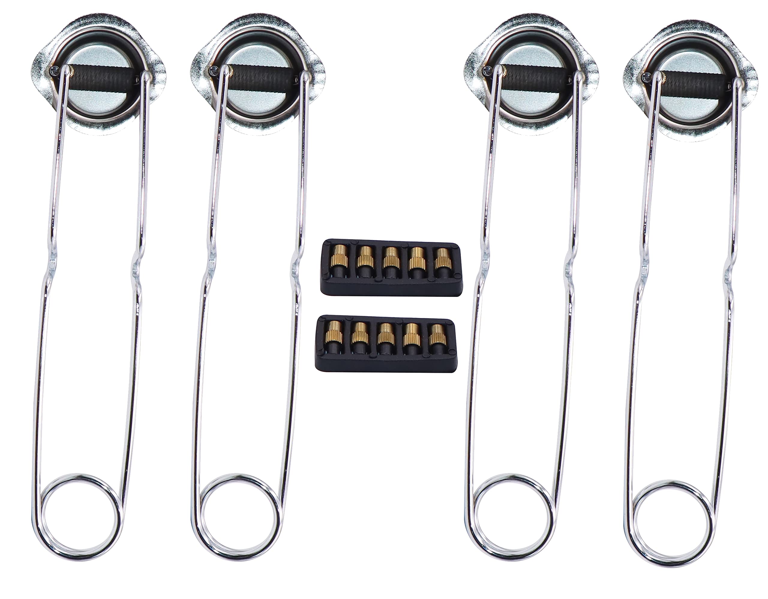 4 pcs Flint Spark Torch Igniter Single Flint Spark Lighter for Propane Torch Striker with 10pcs Flints