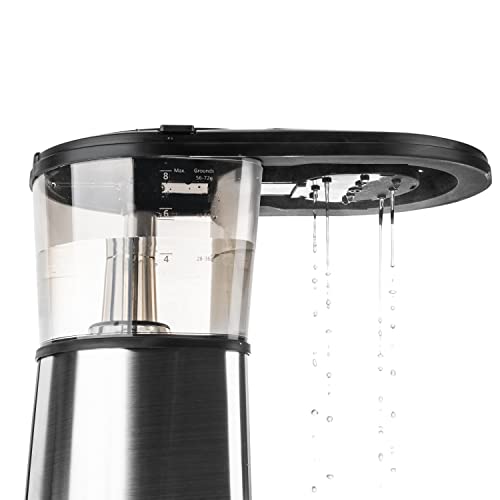 ---Bonavita 8 Cup Coffee Maker, One-Touch Pour Over Brewing with Thermal Carafe, SCA Certified, Stainless Steel (BV1900TS)