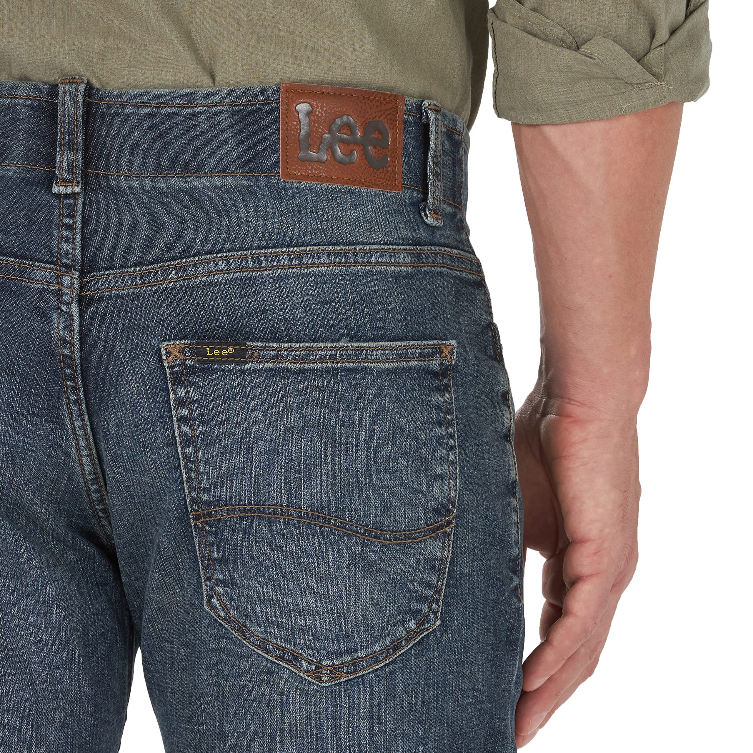 Lee Men's Extreme Motion Regular Boot Jean Maverick 40W x 30L