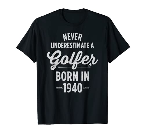 83 Year Old Golfer: Golfing Golf 1940 83rd Birthday T-Shirt