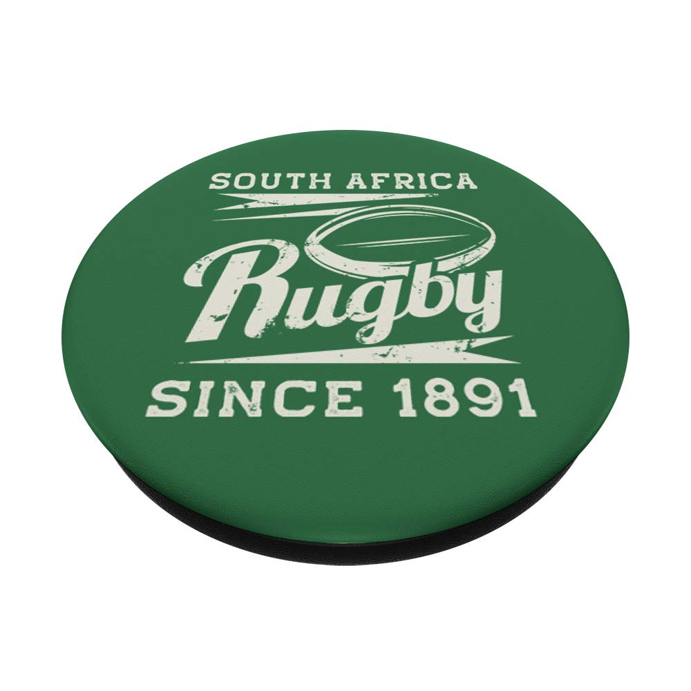 Vintage South Africa Rugby Since 1891 PopSockets Grip and Stand for Phones and Tablets