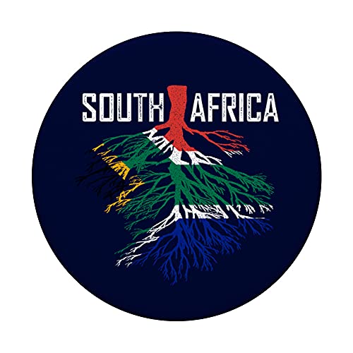 South Africa Roots South African Flag PopSockets PopGrip: Swappable Grip for Phones & Tablets
