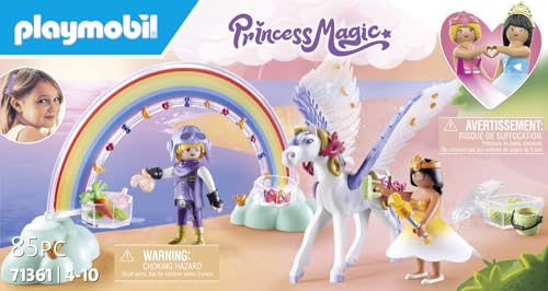 Playmobil Pegasus with Rainbow in The Clouds