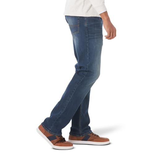 Wrangler Authentics Men's Slim Fit Straight Leg Jean, Dusk, 34W x 30L