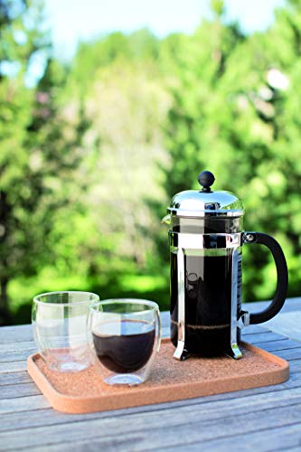 Bodum Chambord French Press Coffee Maker, 51 Ounce, 1.5 Liter, Chrome