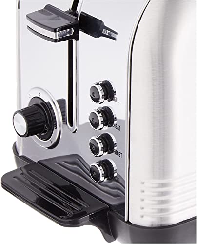 Cuisinart CPT-2500 Long Slot Toaster, Stainless Steel, Silver, 2-slice long slot