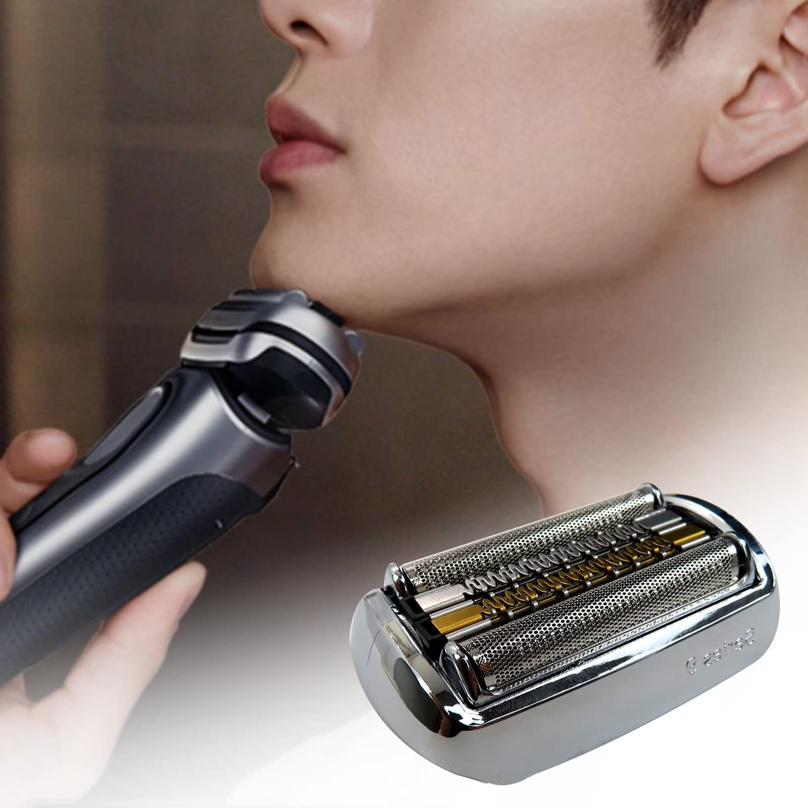 2023 Version Series 9 92S 94M Foil & Cutter Head Cassette Cartridge for Br-aun Razor Shaver 2023 Version Series 9 9030S 9040S 9050CC 9090CC 9095CC 9290CC 9295CC Silver