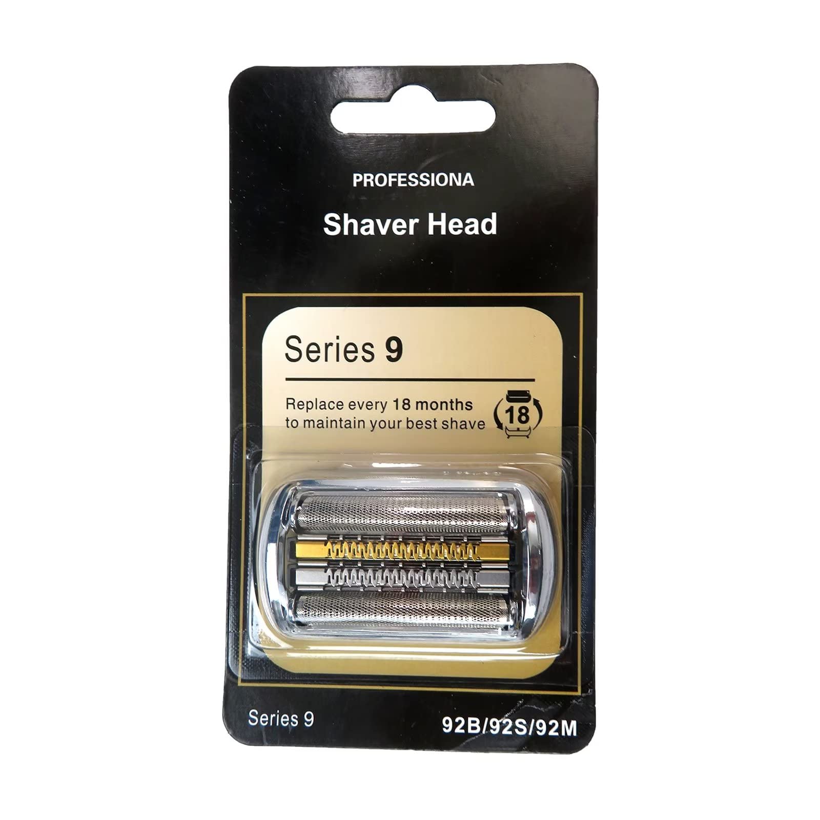 2023 Version Series 9 92S 94M Foil & Cutter Head Cassette Cartridge for Br-aun Razor Shaver 2023 Version Series 9 9030S 9040S 9050CC 9090CC 9095CC 9290CC 9295CC Silver