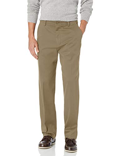 Dockers Men's Classic Fit Easy Khaki Pants (Standard and Big & Tall), Timberwolf, 32W x 30L