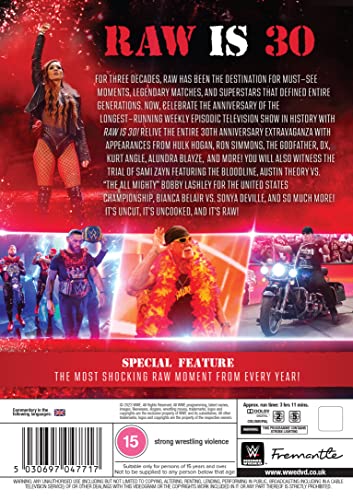 WWE RAW is 30 - 30th Anniversary Special [DVD]