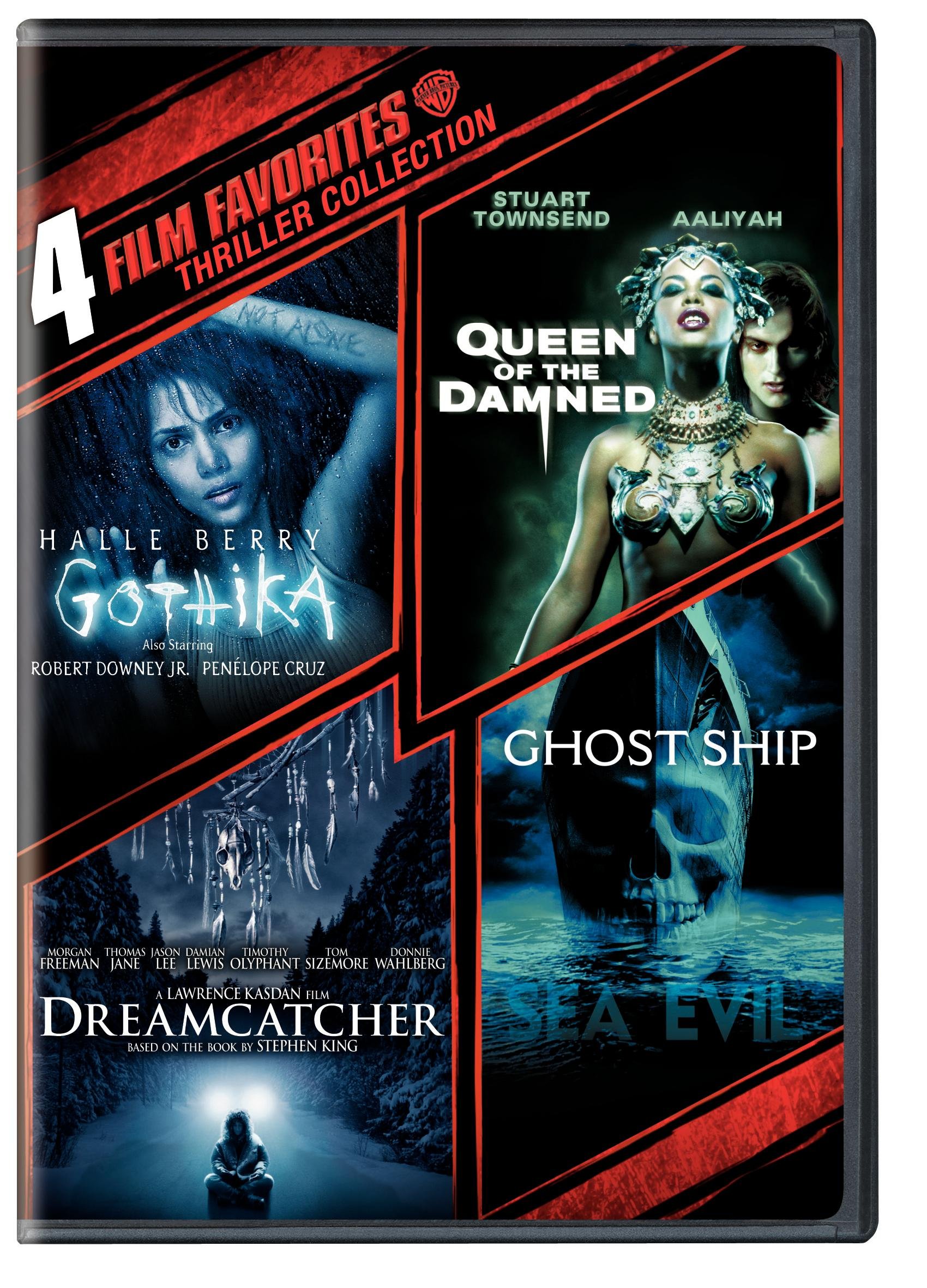 4 Film Favorites: Thrillers (Dreamcatcher, Ghost Ship, Gothika, Queen of the Damned)
