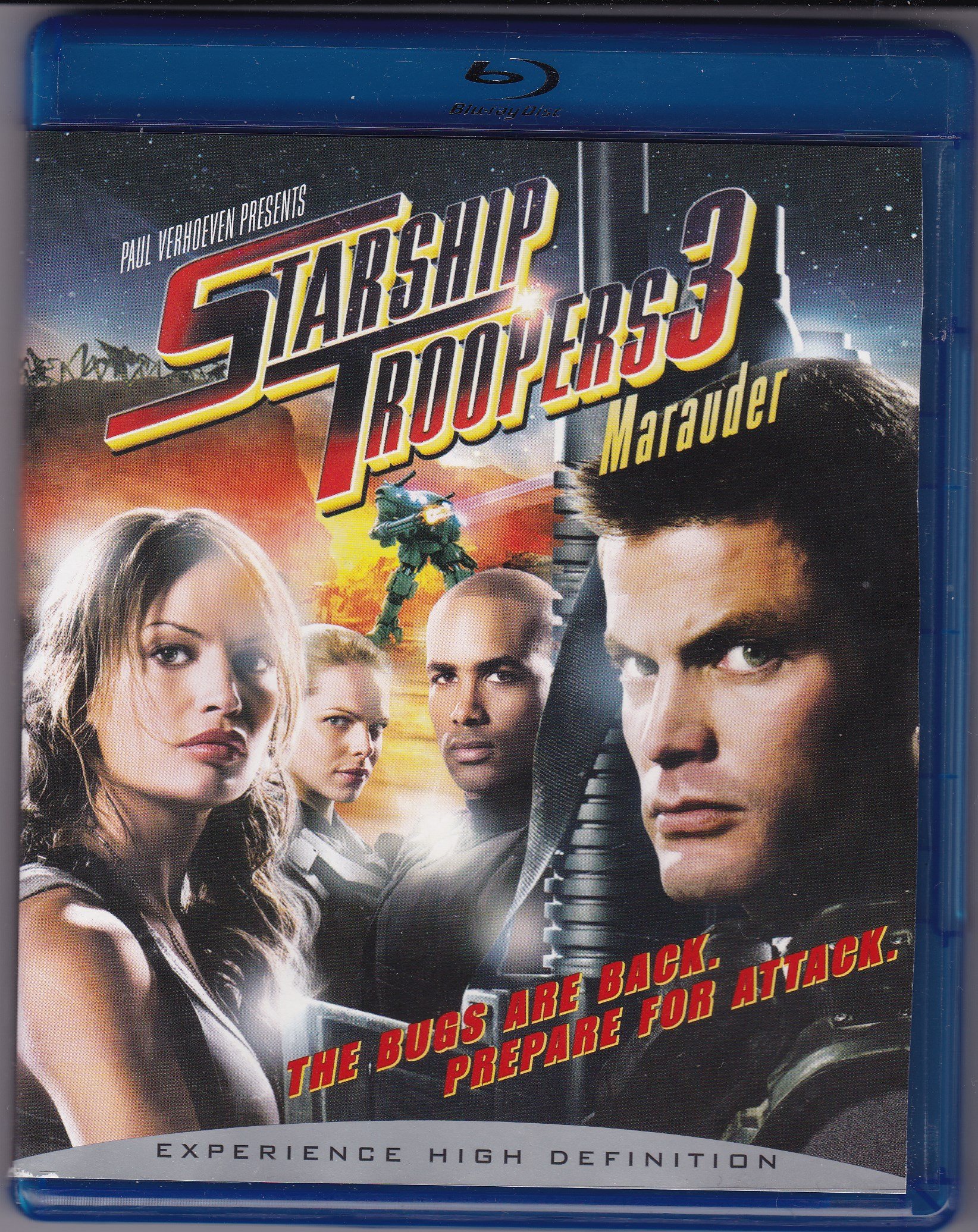 Starship Troopers 3: Marauder (+ BD Live) [Blu-ray]