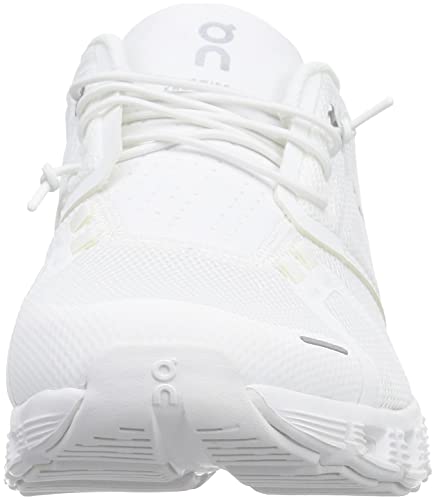 On Men's Cloud 5 Sneakers, All White, 9.5
