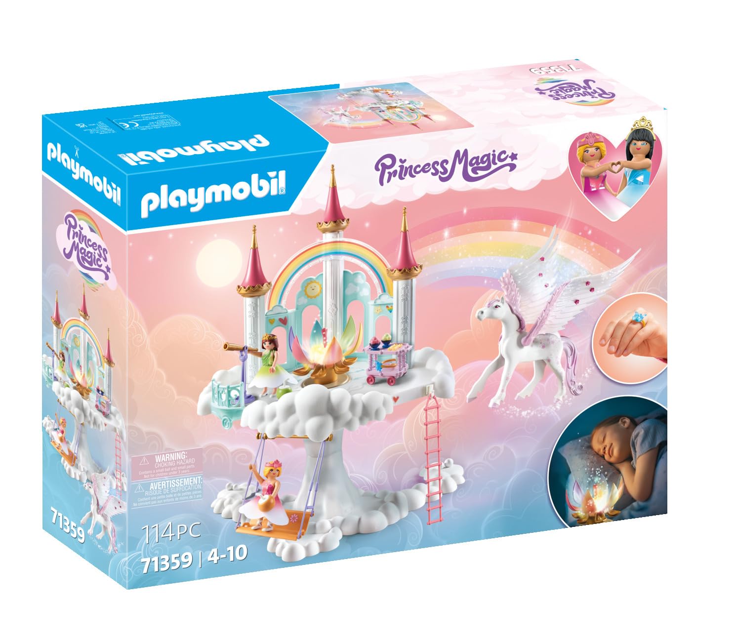 Playmobil Rainbow Castle in The Clouds