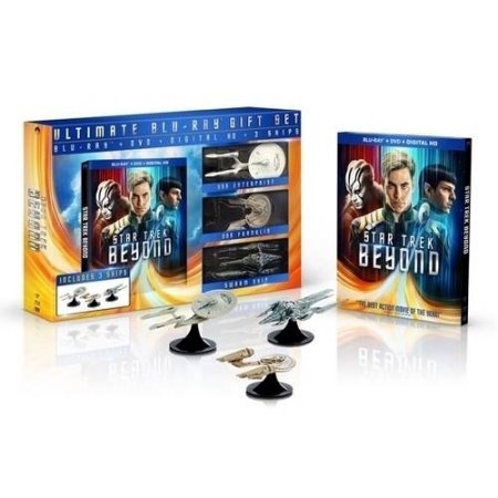 Star Trek Beyond Ultimate Blu Ray Giftset (Blu-ray + DVD + Digital HD + 3 Mini Star Trek Ships)