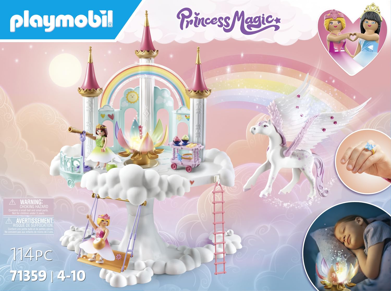 Playmobil Rainbow Castle in The Clouds