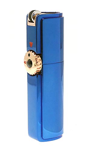 Scorch Torch Skyline Triple Jet Flame Torch Cigarette Cigar Lighter with Cigar Punch Cutter Tool (Blue)