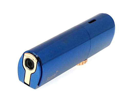 Scorch Torch Skyline Triple Jet Flame Torch Cigarette Cigar Lighter with Cigar Punch Cutter Tool (Blue)