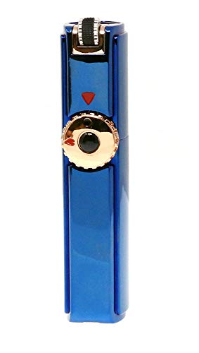 Scorch Torch Skyline Triple Jet Flame Torch Cigarette Cigar Lighter with Cigar Punch Cutter Tool (Blue)