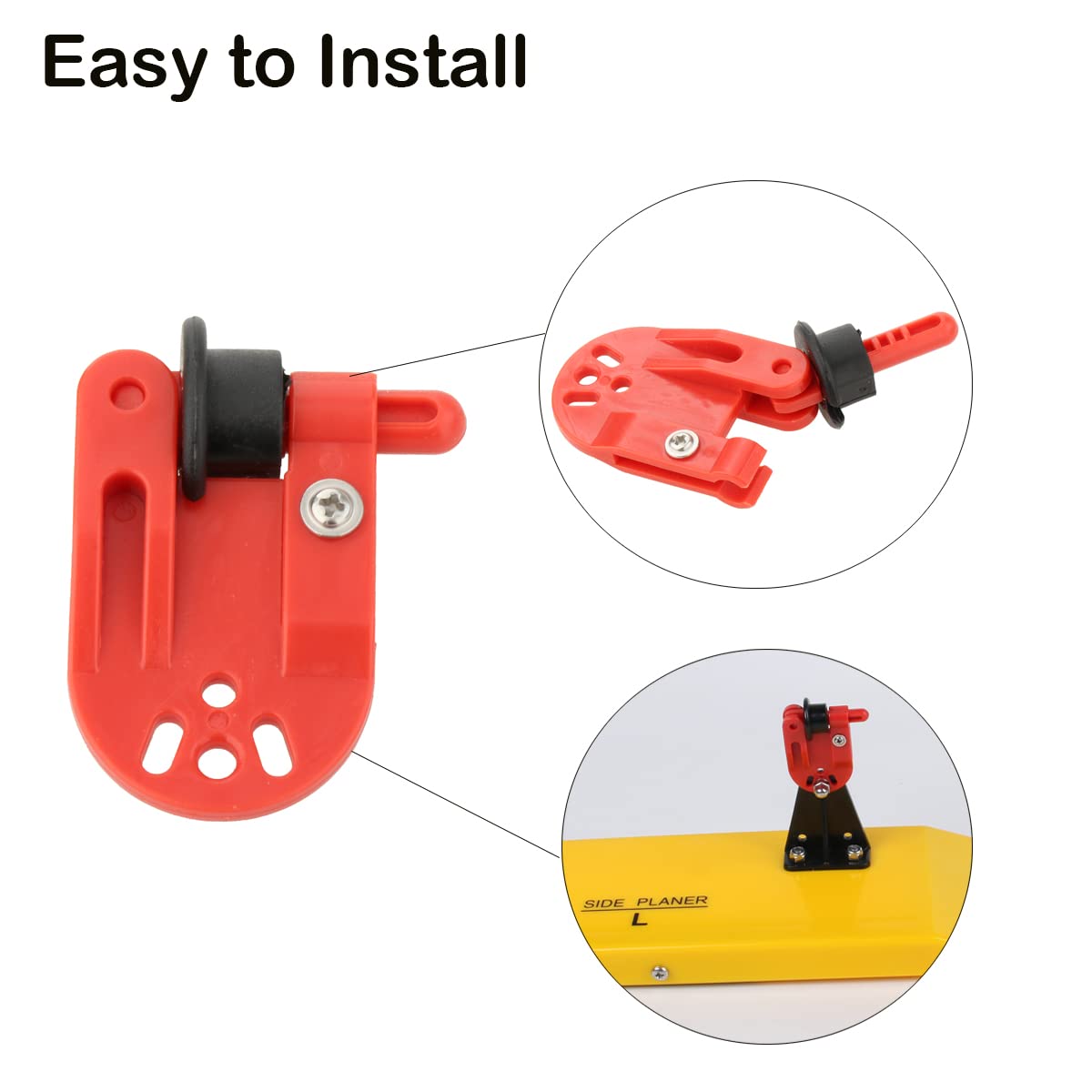 2 Pieces Planer Board Zams pro Release Clips Fishing In-line Side Clip for Offshore Fishing Tackles Trolling Downrigger Clips