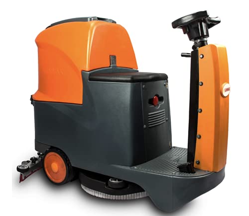 SM70 Ride-On Floor Scrubber, 22" Brush, Floor Scrubber with a Complete Set of Parts
