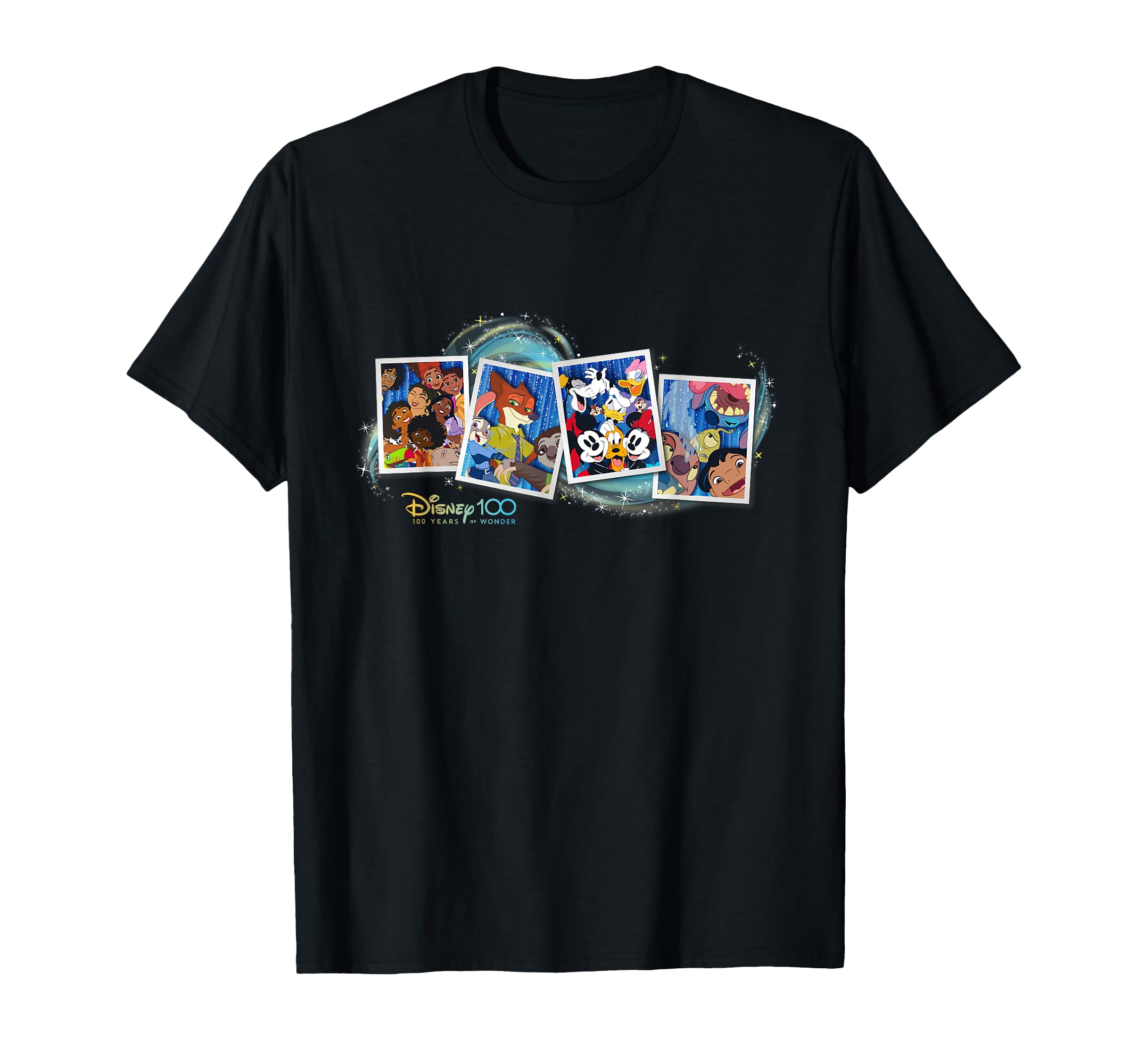 Disney 100 Anniversary Mickey and Movies Photo Booth D100 T-Shirt